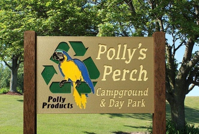 Custom Park Signs - Polly Products