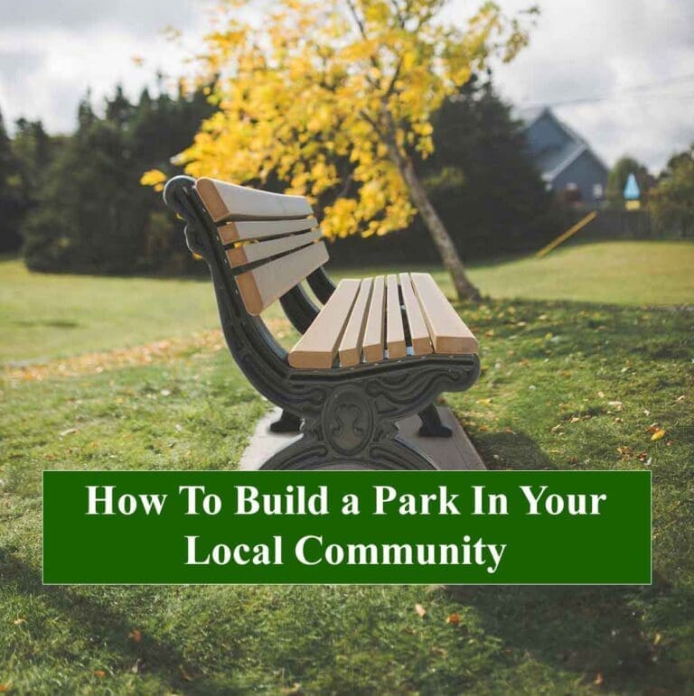 How To Build a Park In Your Local Community